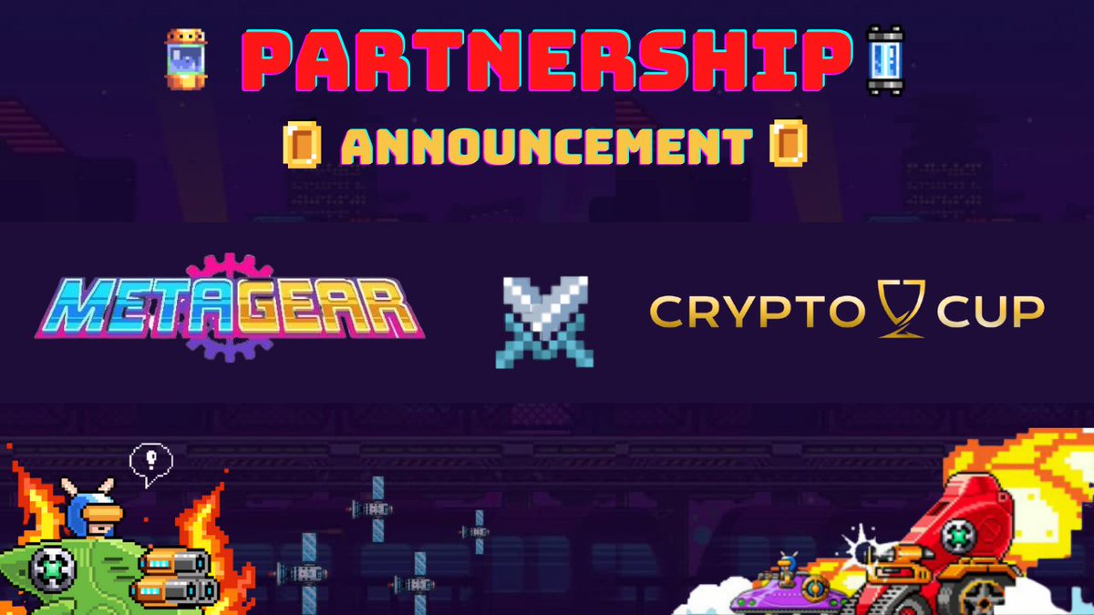 PARTNERSHIP ANNOUNCEMENTCYPTOCUP X METAGEAR - Cryptocup